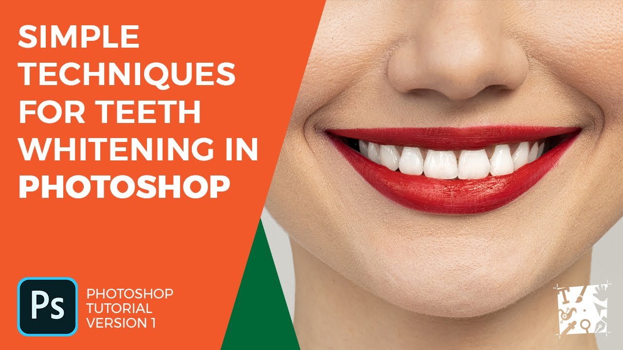Easy Steps to whiten Teeth in Photoshop - YouTube