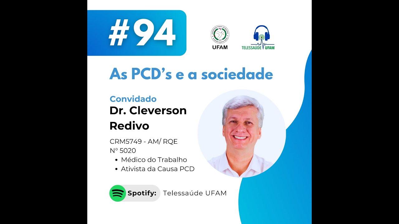 94. As PCD's e a sociedade. Part. Dr. Cleverson Redivo - YouTube