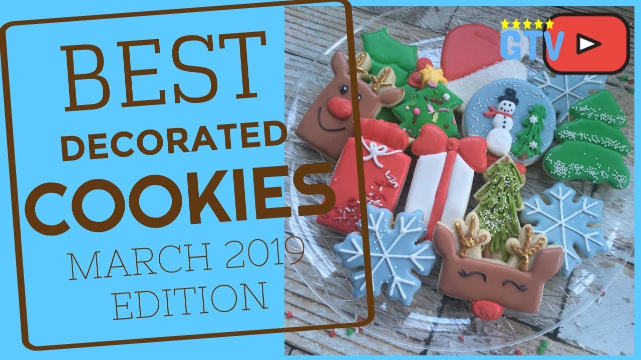 Best Decorated Cookies March 2019 Edition - YouTube