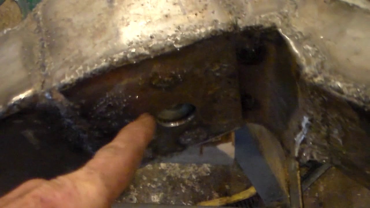 Part 3 Core Radiator Support fabrication from rust to complete usable ...