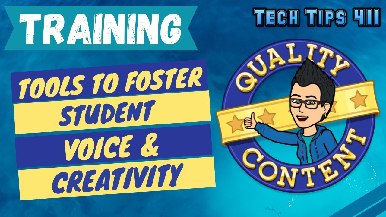 How to Use Tools to Foster Student Voice & Creativity | Training - YouTube