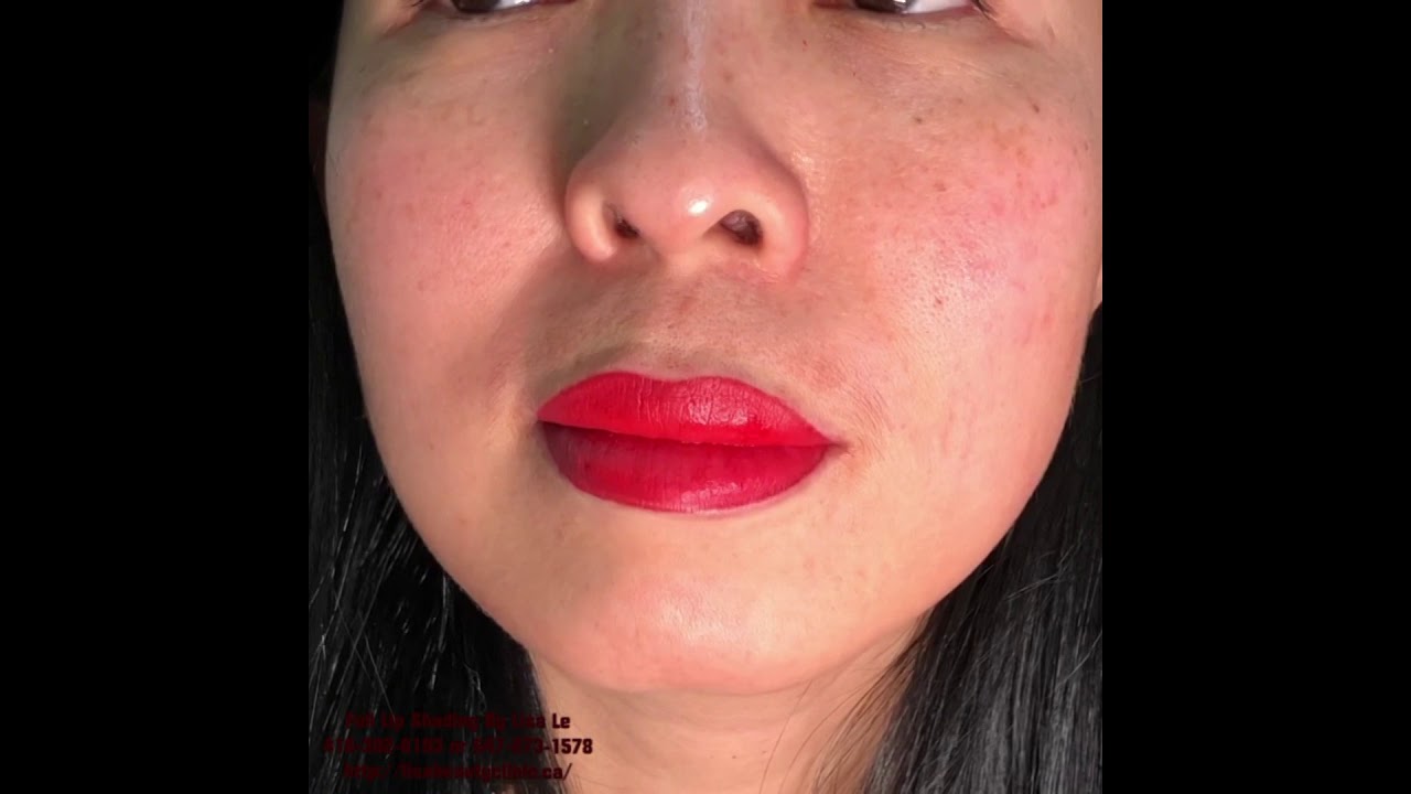 Full Lip Shading by Lisa Beauty Clinic - YouTube