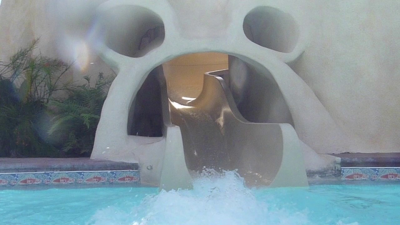 Spencer Comes Shooting Out of the Old Key West Slide Sept 2011 - YouTube