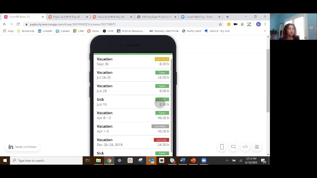 Paylocity Training 6 10 20 Part 1 - YouTube