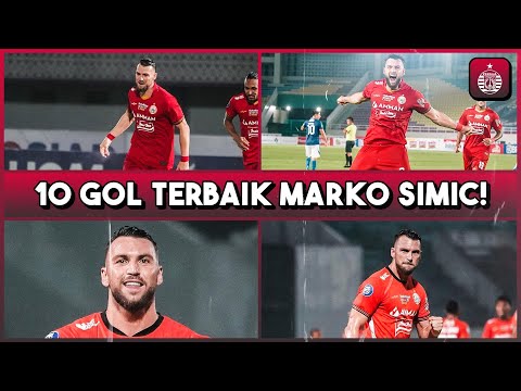 10 Gol Terbaik Marko Simic di Persija