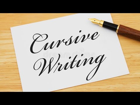 Cursive writing Creative Art Channel ( Civil Service Script ) - YouTube