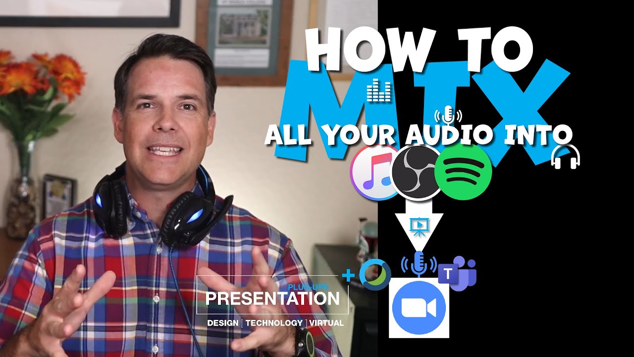 How To Mix ALL of Your Audio into Your Zoom Microphone - YouTube