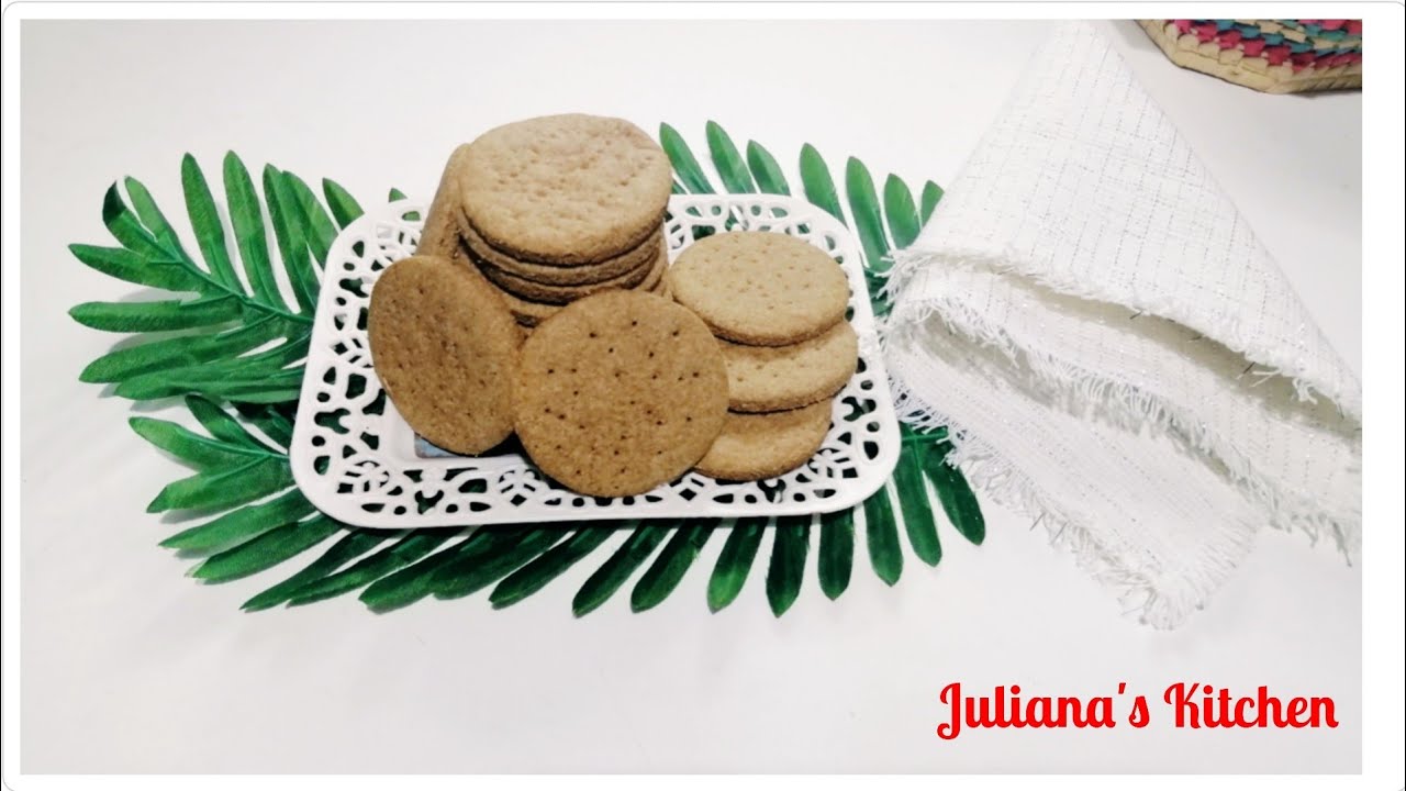 HOW TO MAKE WHOLE WHEAT DIGESTIVE BISCUIT|HOMEMADE DIGESTIVE BISCUIT ...