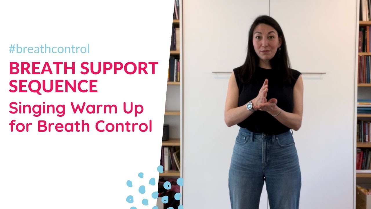 Breath Support Sequence Singing Exercises For Breath Control Youtube