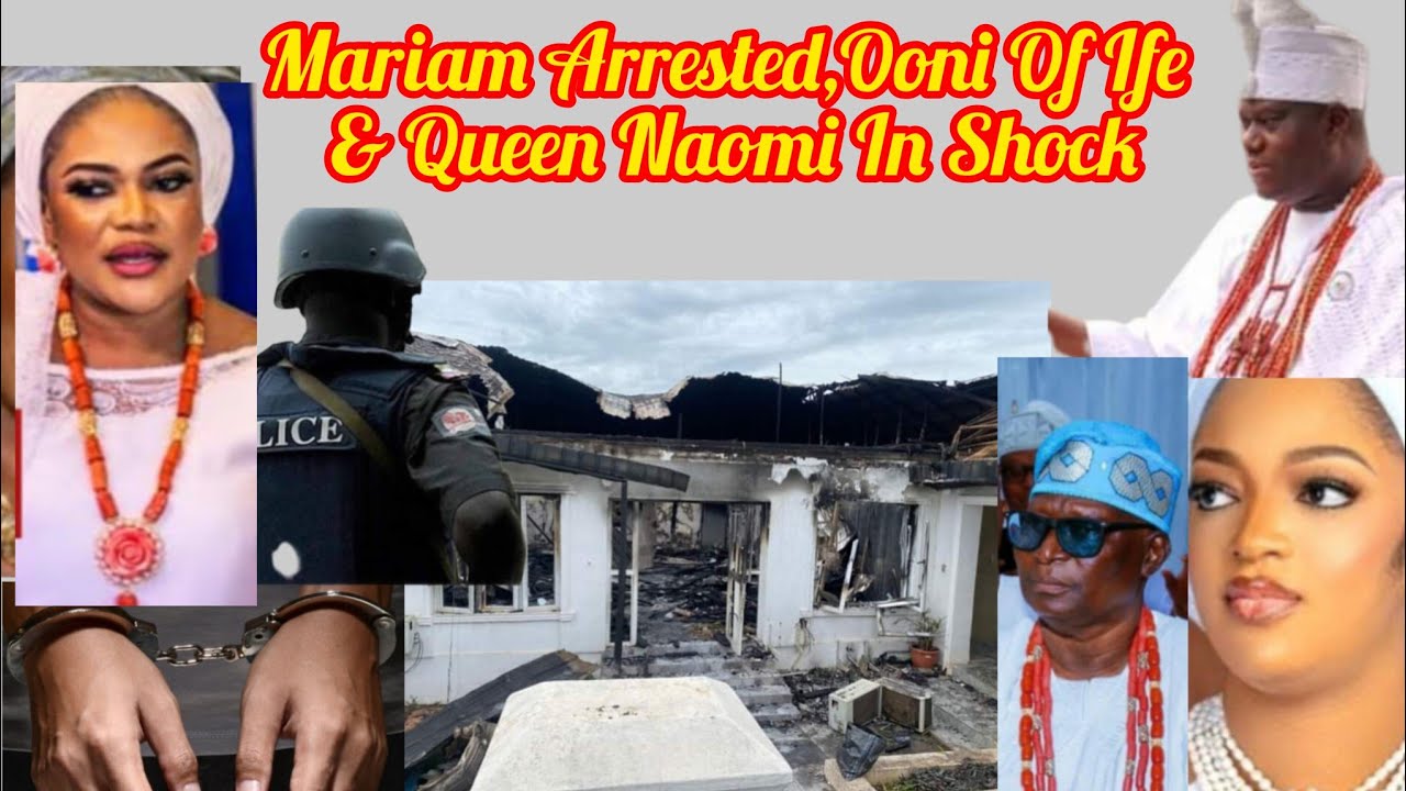 Ooni Of Ife Palace Scatter, Queen Naomi In Disbelief As Mariam Is ...