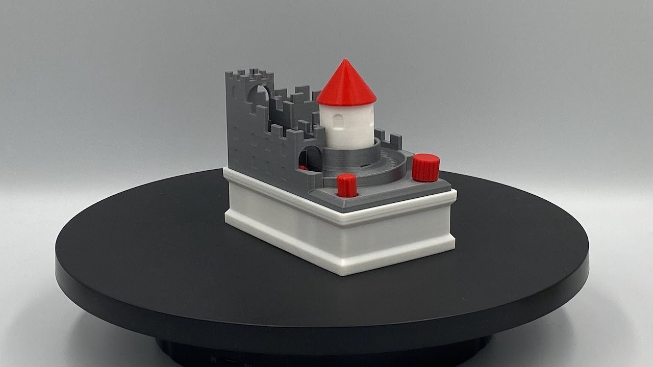 Marble Castle Desk Fidget Toy - YouTube