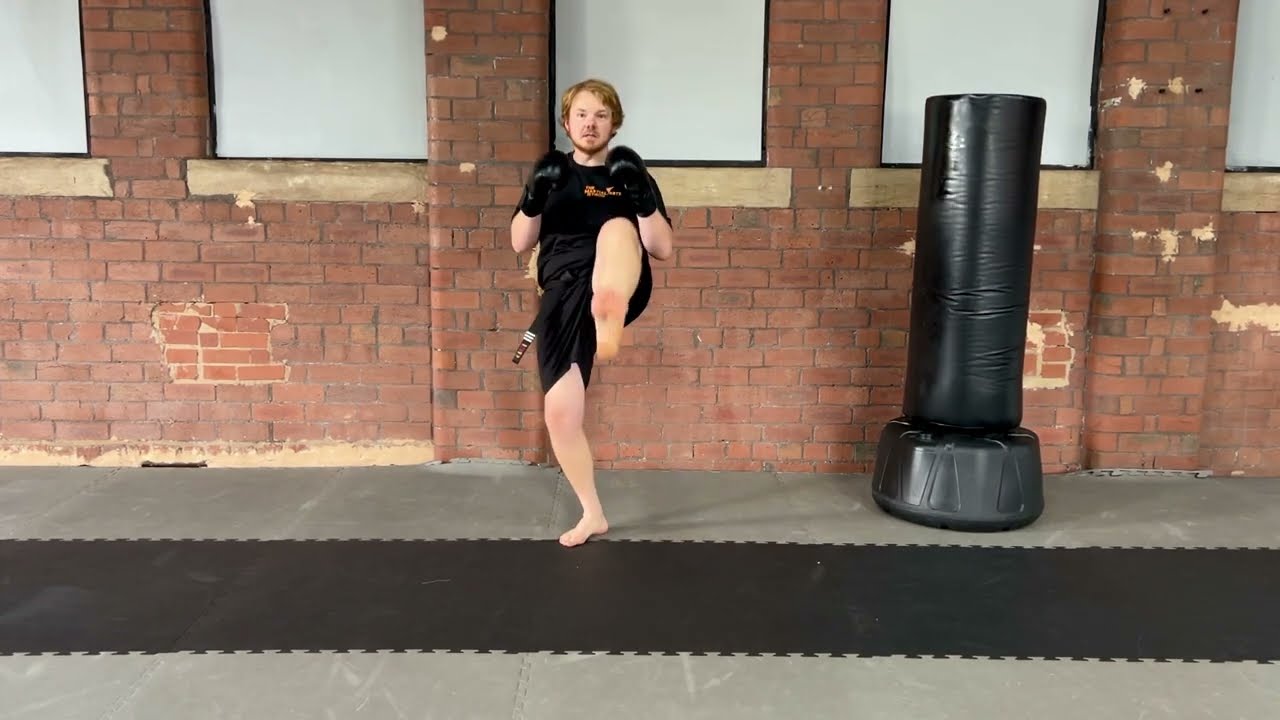 Lead Front Kick, Rear Leg Kick - YouTube