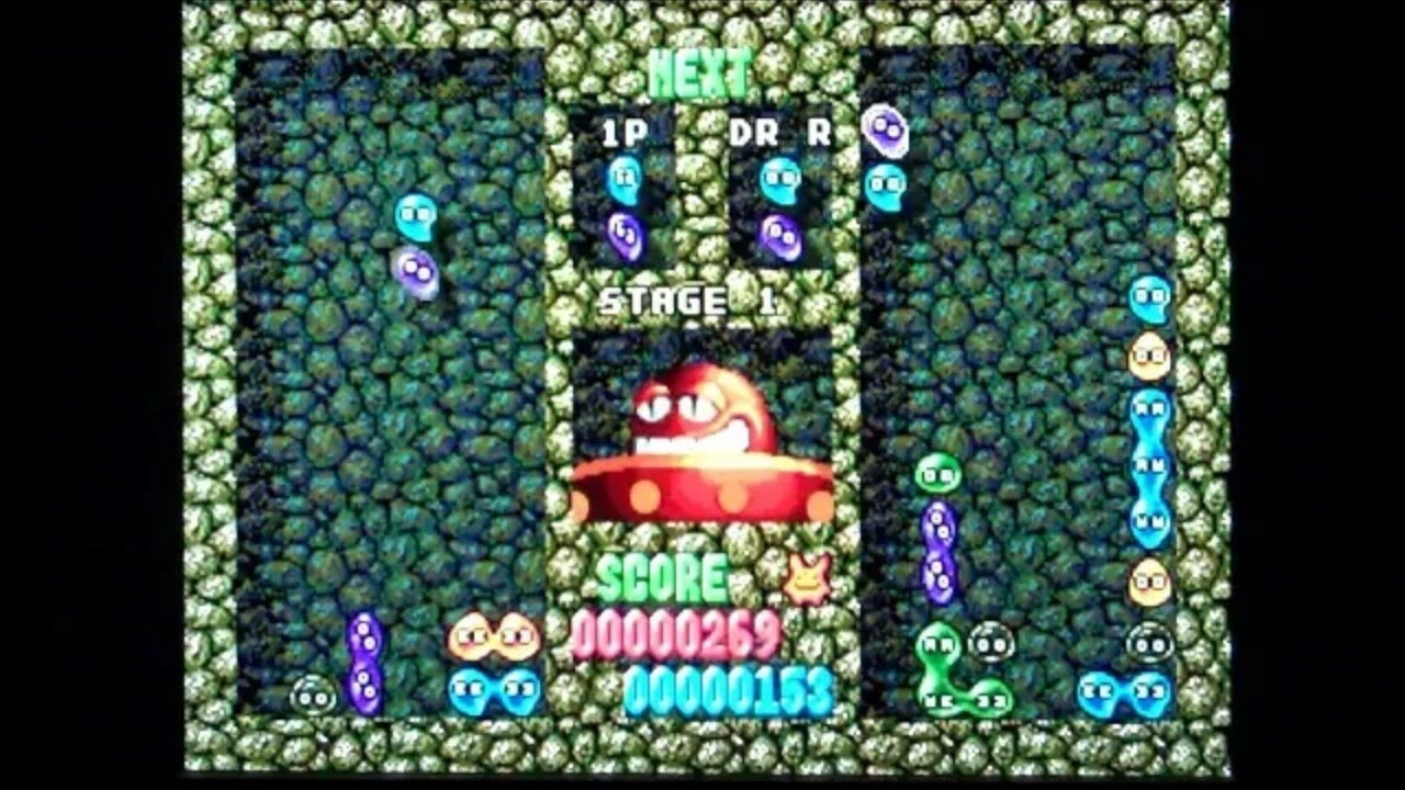Dr. Robotnik's Mean Bean Machine Mega Drive Gameplay (Sega Mega Drive ...