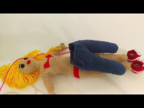 Amigurumi Yapımı-amigurumi  pantolon Örgü Bebek  yapımı 4.anlatımlı   (Crochet TOY)