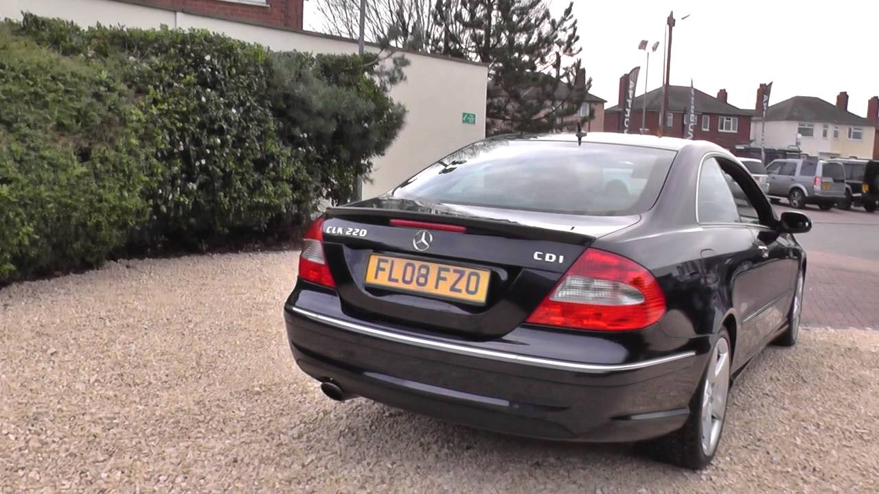 Mercedes-Benz CLK 220 CDi Sport 2dr Tip Auto U9250 - YouTube