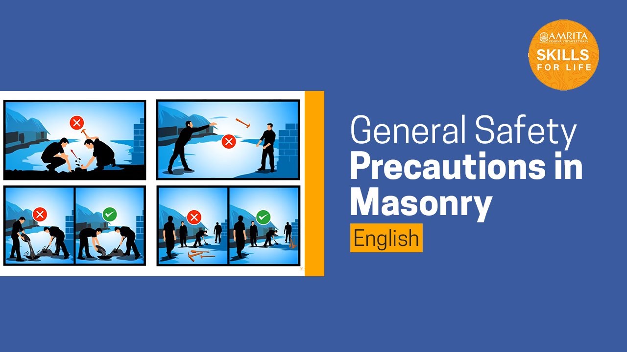 1.5. General Safety Precautions in Masonry (English) - YouTube