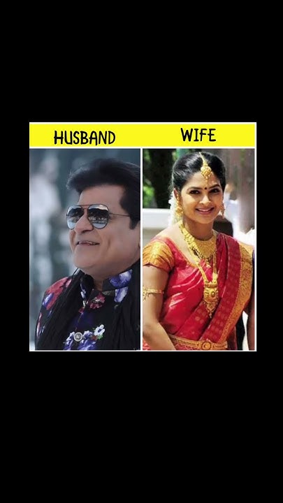 south indian comedy actors with there wife #brahmanandam #southindian - YouTube