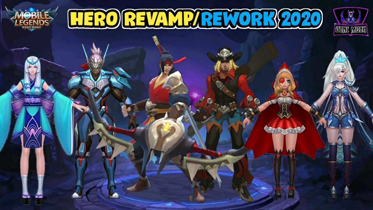 HERO REVAMP/REWORK - MIYA, RUBY, SABER, CLINT, KAGURA & YI SUN SHIN ...