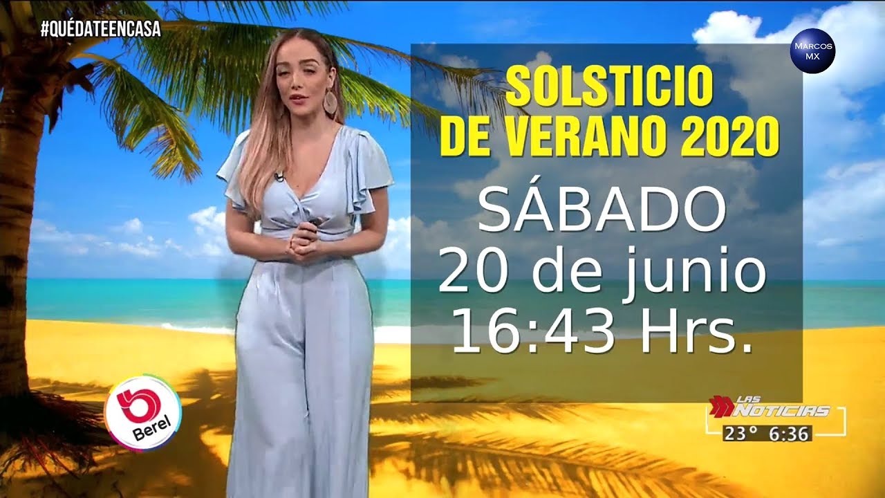 Gaby Lozoya clima 19 de junio 2020 HD - YouTube