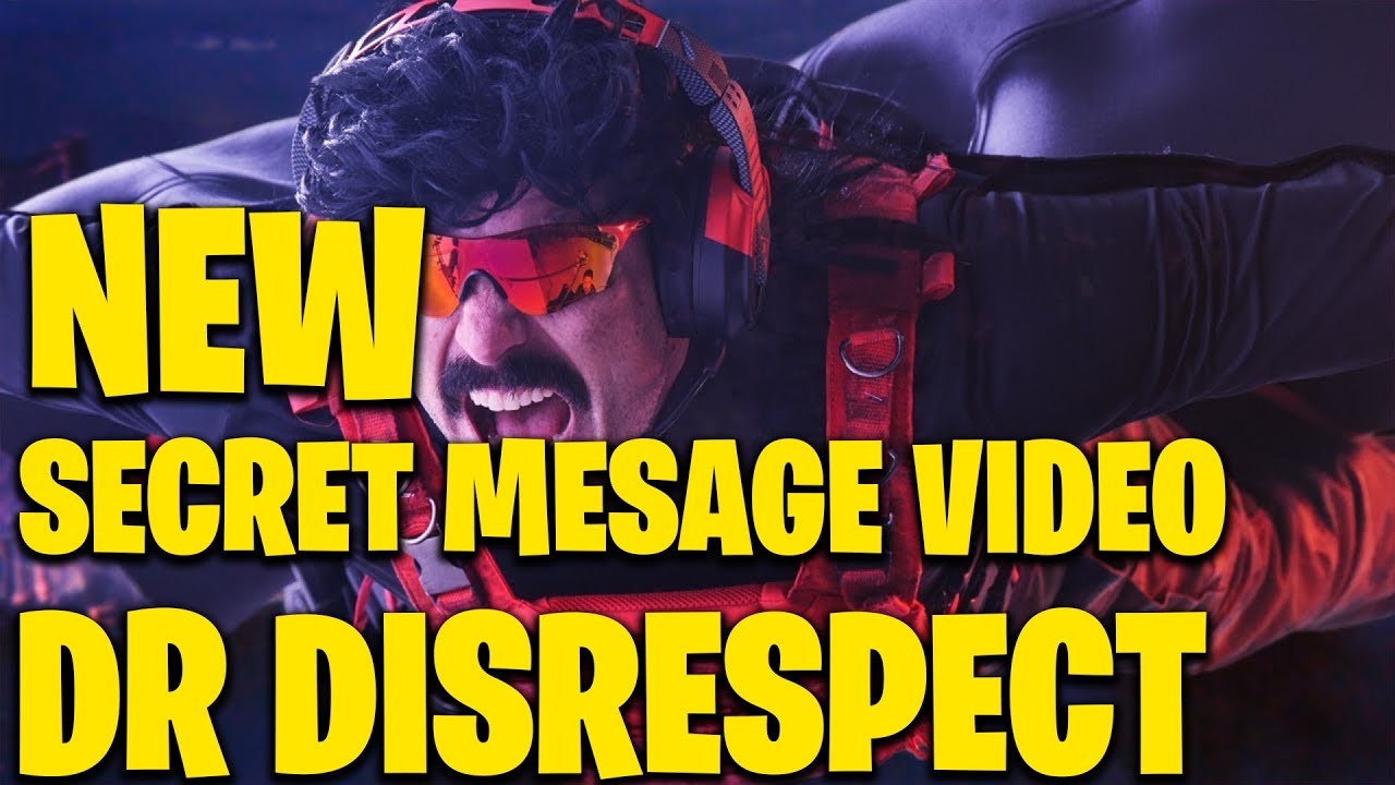 Streamers React To DrDisrespect Video On Twitter | Hidden Message ...