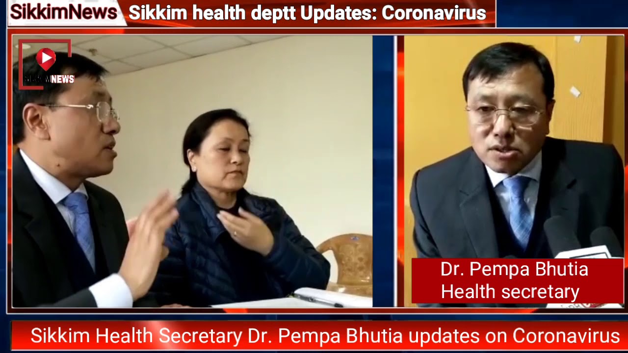 Sikkim Health Department: Update Latest on Coronavirus (COVID-19 ...