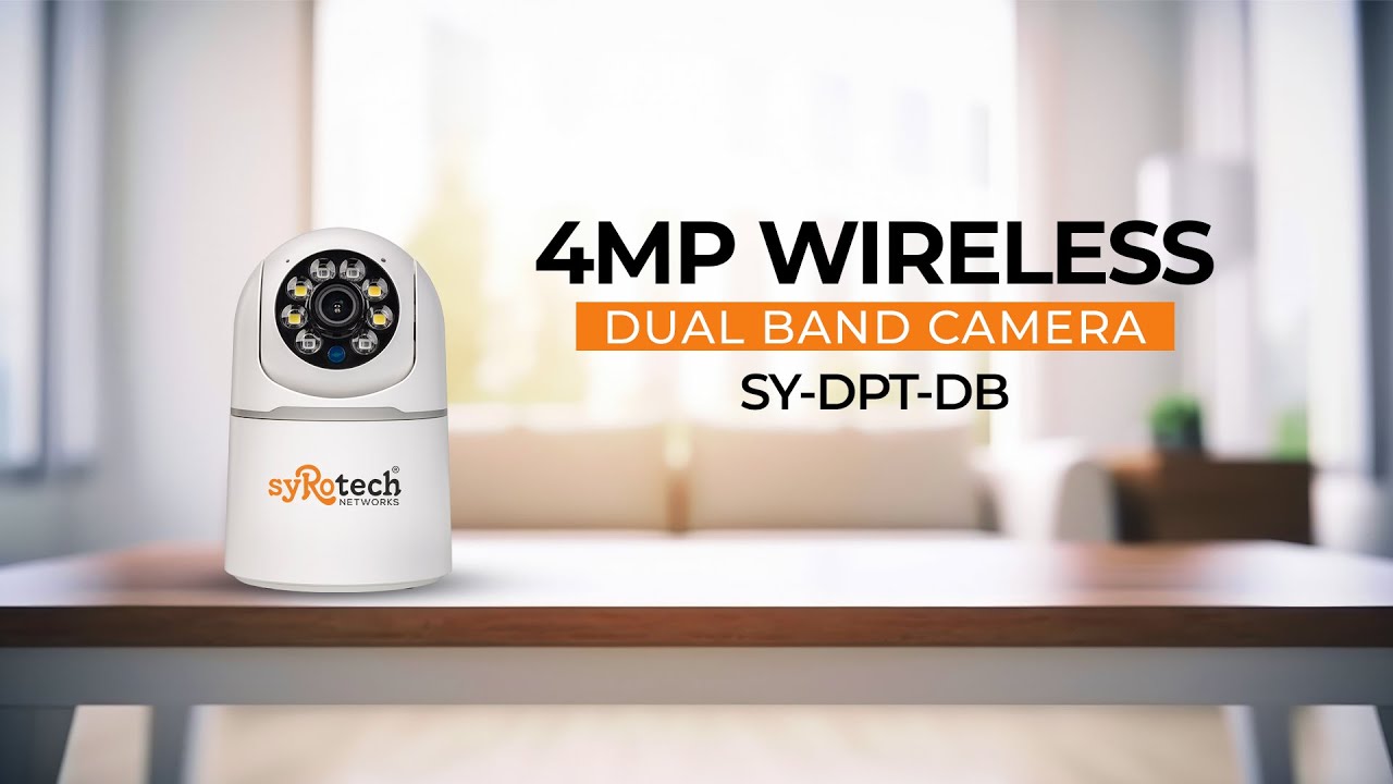Syrotech's Dual Band PT Wireless Home Camera: The Premier Home Security ...