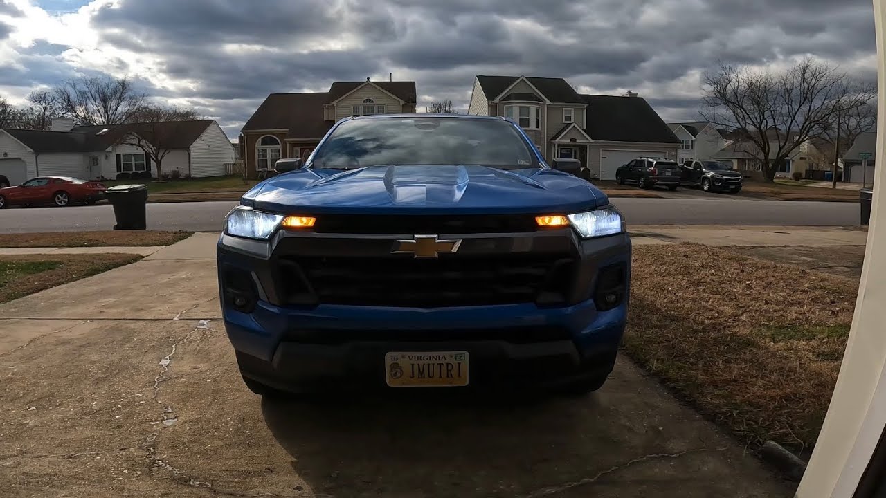 2023 Colorado LED Light Install - YouTube