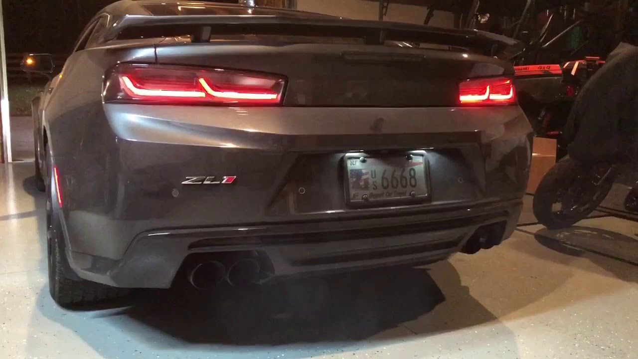 2018 Camaro ZL1 Kooks Axle Back / Borla 60606 Mid Pipes & Borla 60608 ...
