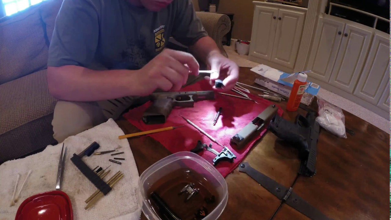 Glock 17 Cleaning In Depth - YouTube