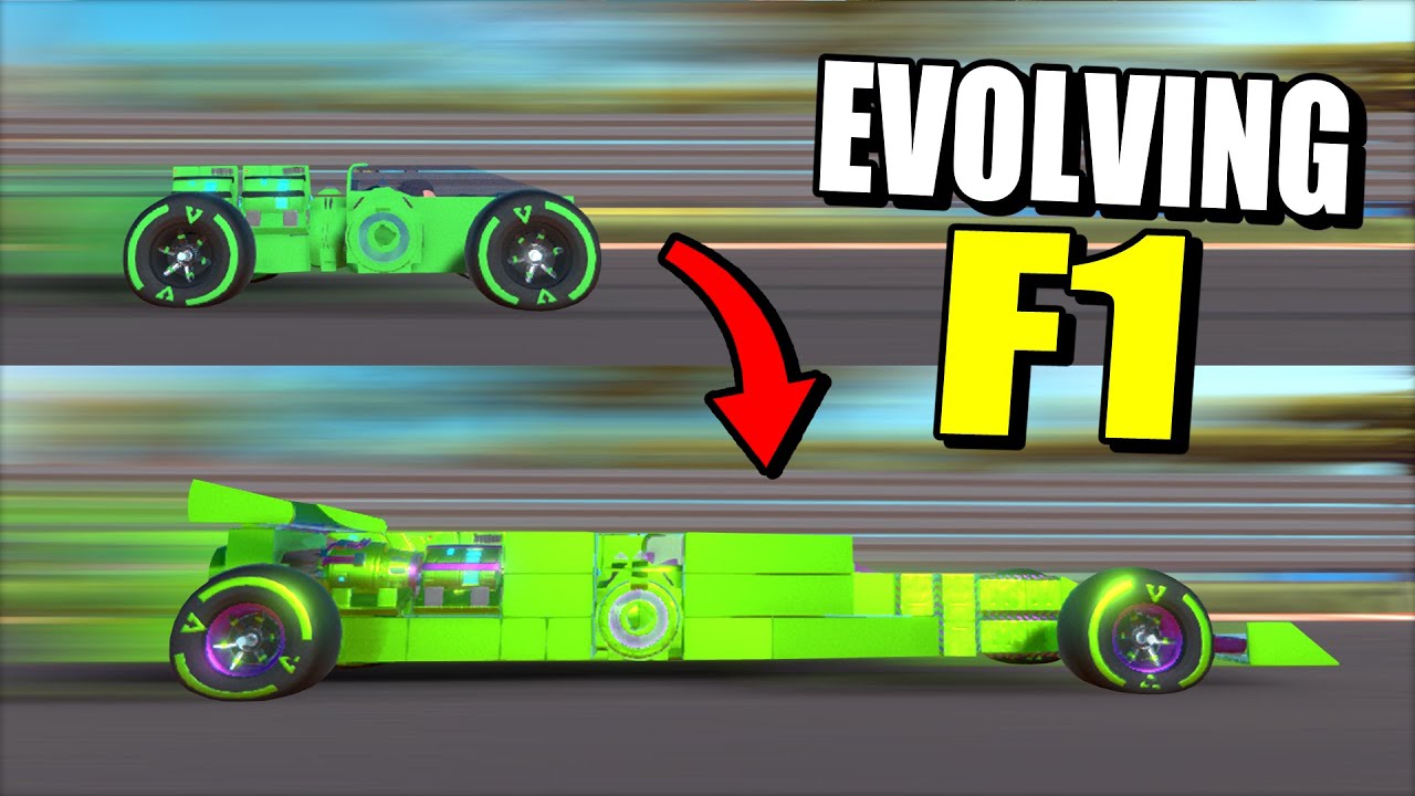 Evolving the Best F1 Car by Survival of the Fittest! (Trailmakers ...