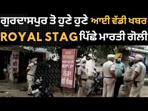 Gurdaspur to huni huni aayi vaddi khabar, royal stag piche mari goli ...