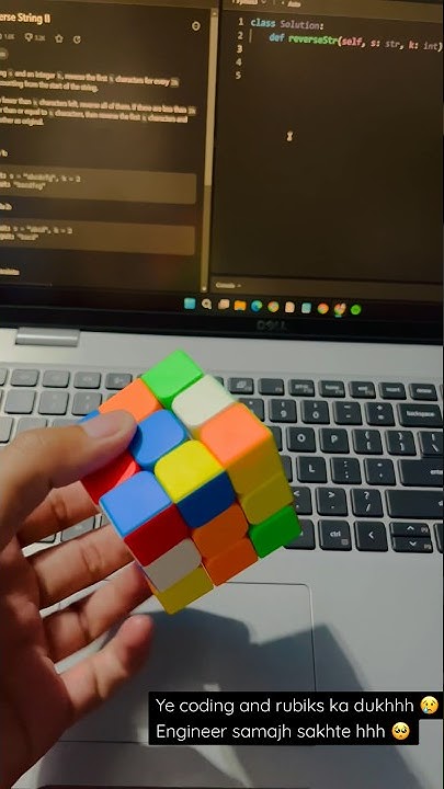 Rubiks and Coding 😢 #engineering #rubikscube #viral #shorts - YouTube