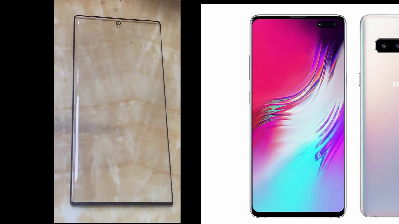 Note 10 Pro vs Note 10 Size Comparison | Note 10 Pro Screen Cover - YouTube