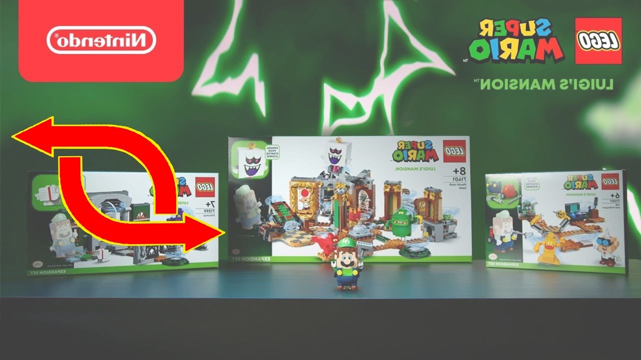 LEGO Super Mario Luigi’s Mansion Sets [REVERSED TRAILER] - YouTube