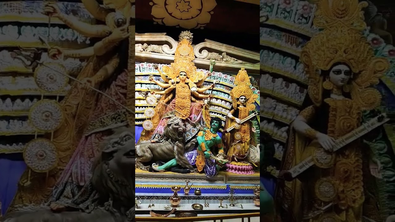 Sreebhumi Sporting Club Durgaidol exclusive firstlook Durga pujo theme ...