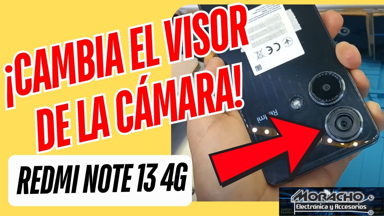 Cómo Cambiar el Visor de la Cámara REDMI NOTE 13 4G - YouTube