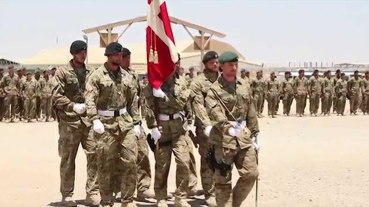 Denmark soldiers bid farewell to coalition forces in Afghanistan - YouTube
