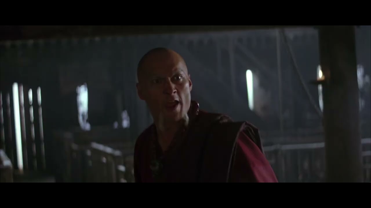 Bruce Wayne vs. Ra's al Ghul fight scene in Batman Begins - YouTube