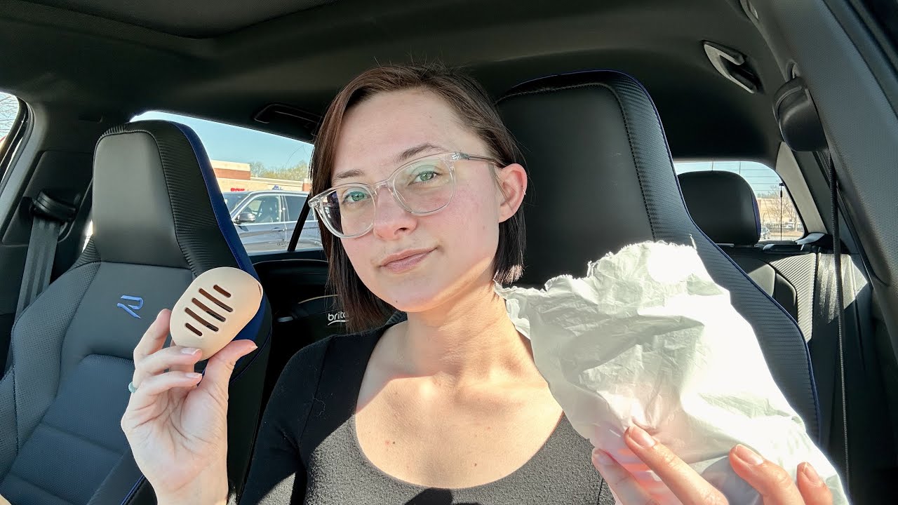 ASMR in my Car 🚗 | Lo-Fi Unboxing w/ Amazon Finds & Vintage Items - YouTube