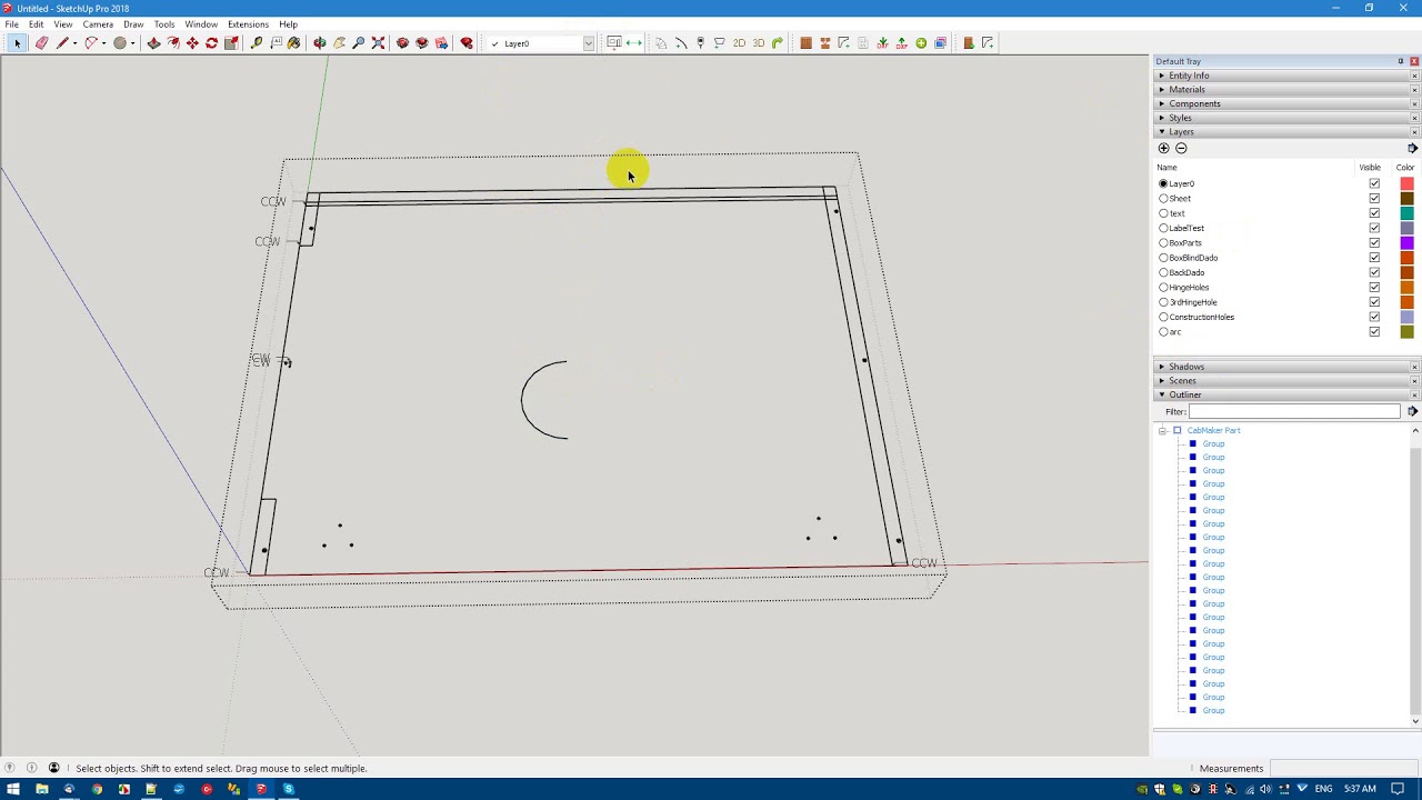 dxf editing - YouTube