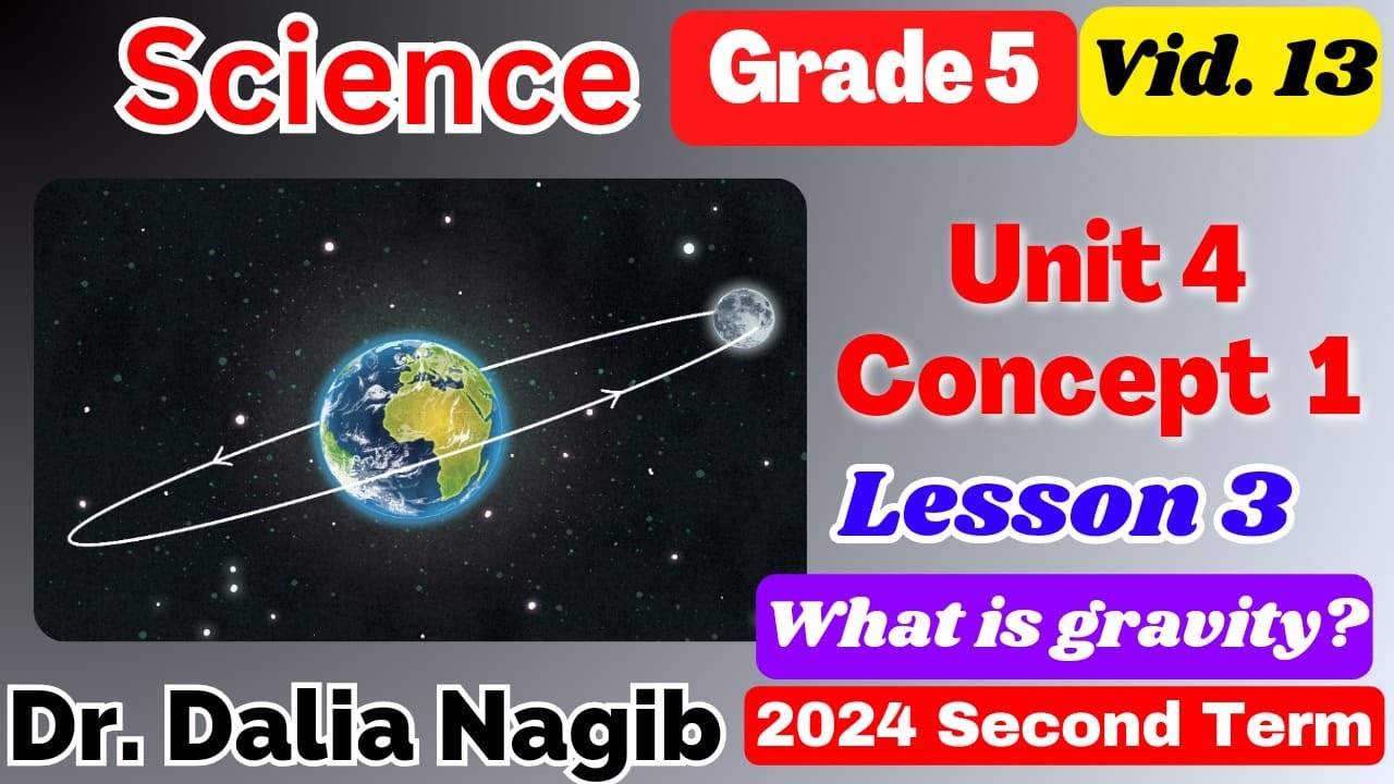 Science Grade 5 Unit 4 Concept 1 Lesson 3 What Is Gravity 2024 ساينس خامسة ابتدائي ترم تاني ...