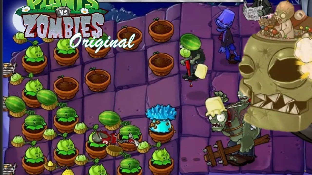 Plants vs Zombie Original (Dr. Zomboss Revenge) - YouTube