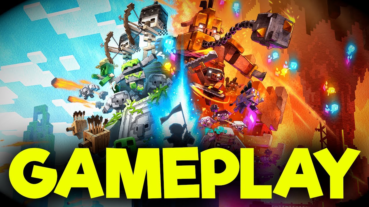 Minecraft Legends Gameplay Compilation - YouTube