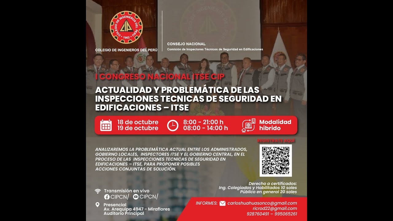 I CONGRESO NACIONAL ITSE CIP 2024 - YouTube