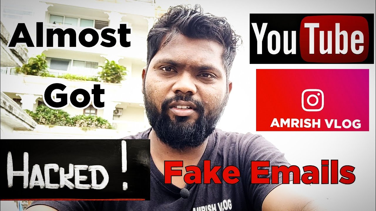 Hacker Of YouTube Instagram Fake Emails Weekly Vlog - YouTube
