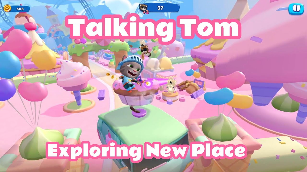 🌟 Exploring a NEW Place in Talking Tom Blast Park! 🚀🎢 - YouTube