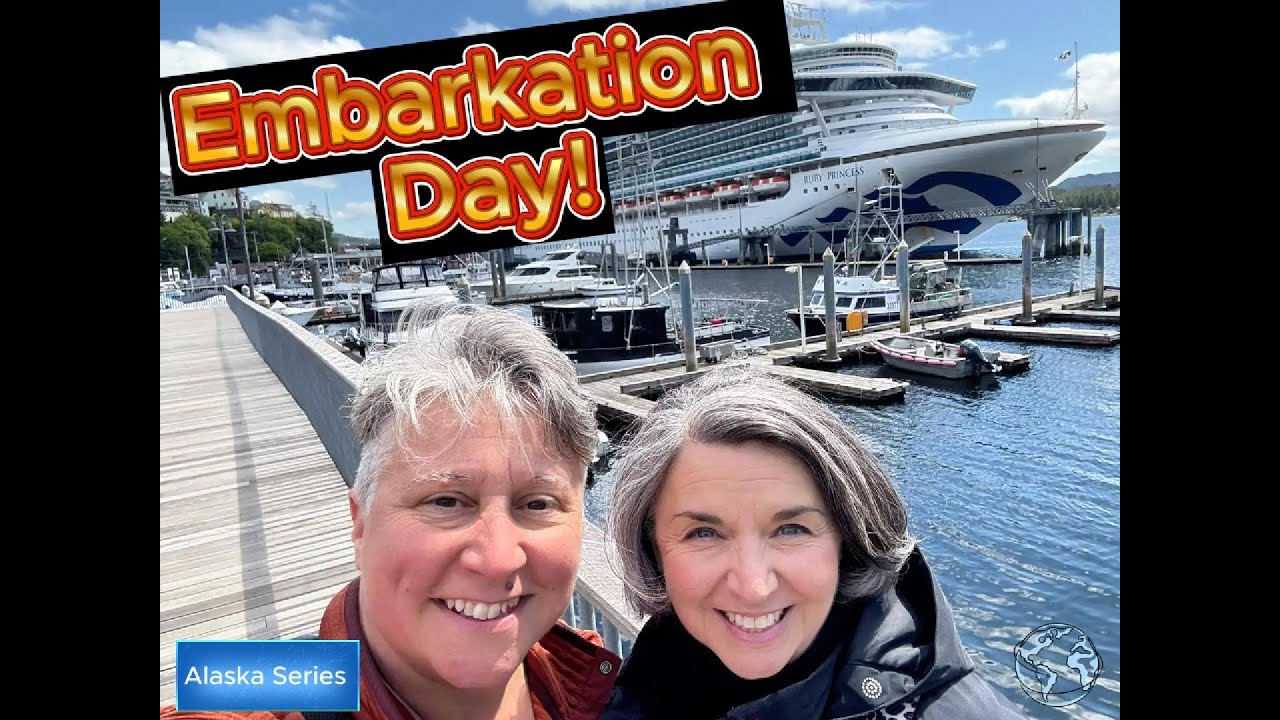 Alaska 22-Day Princess Cruise Embarkation Day! Part 1 - YouTube