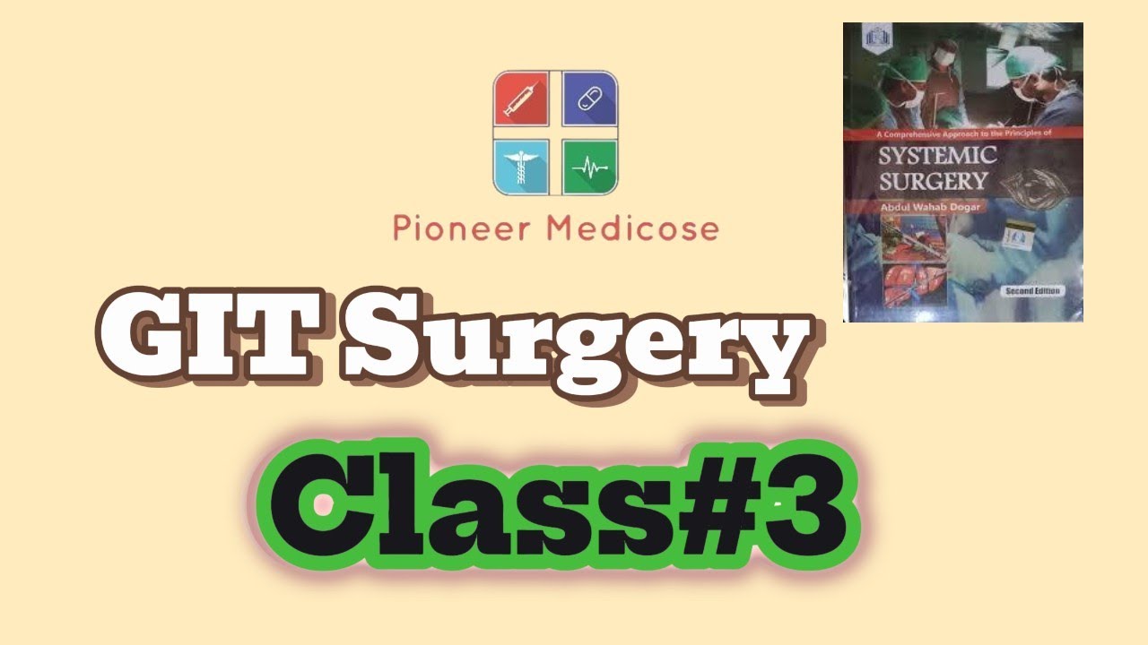 GIT Surgery Class#3 Esophageal carcinoma and its surgical treatments in URDU/HINDI for NRE/NLE ...