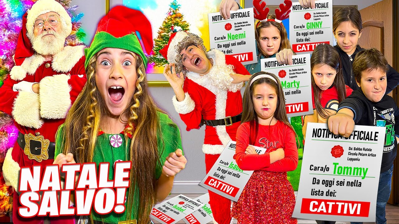 GIADA E RIKY AIUTANO BABBO NATALE A SALVARE IL NATALE DI TUTTI I ...