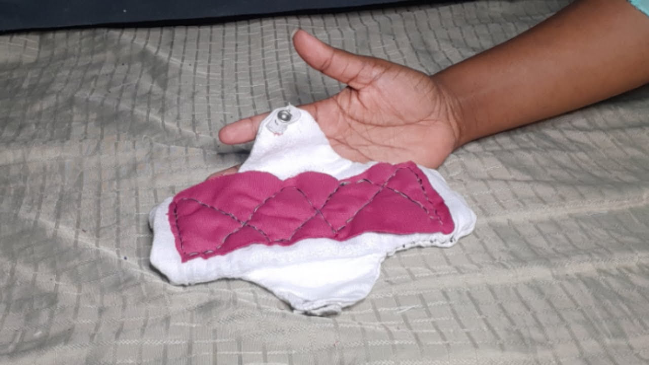 Reusable sanitary pads // sanitary pads diy // how to // washable ...